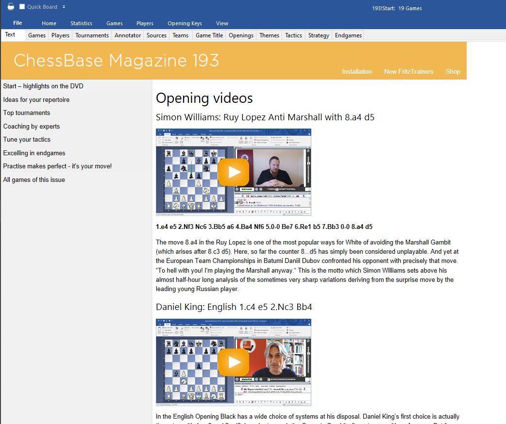 NUEVO: ChessBase Magazine #193 | ChessBase